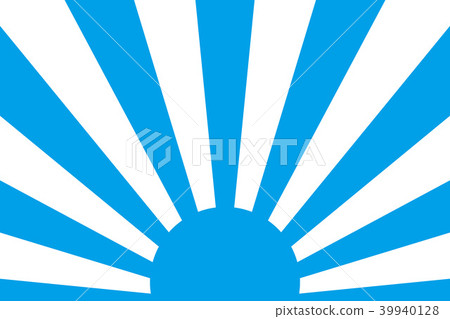 Background material, japan, sunrise, national... - Stock Illustration ...