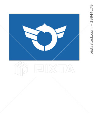 Prefecture flag Shiga - Stock Illustration [39944179] - PIXTA