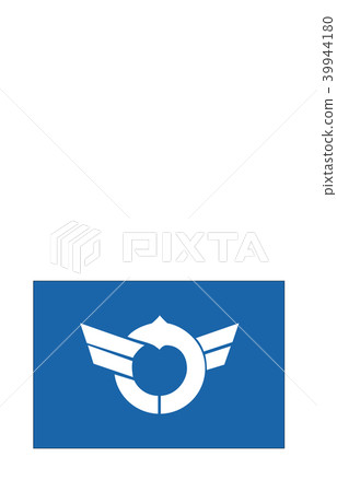 Prefecture flag Shiga - Stock Illustration [39944180] - PIXTA