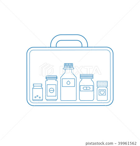 Vector medicine box concept - Stock Illustration [39961562] - PIXTA
