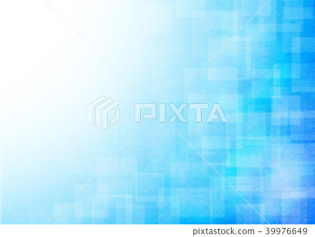 Summer image square blue - Stock Illustration [39976649] - PIXTA