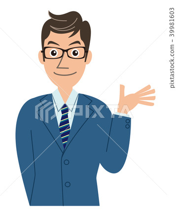 Business people introduction - Stock Illustration [39981603] - PIXTA