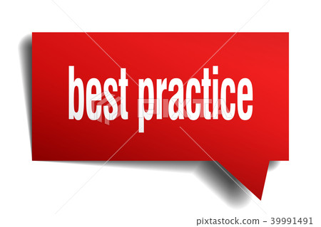 best practice red 3d speech bubble-插圖素材 [39991491] - PIXTA圖庫