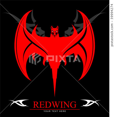 red bat, bat. - Stock Illustration [39994274] - PIXTA