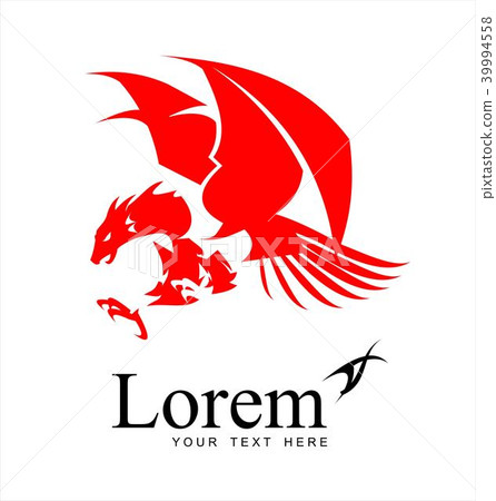 phoenix, red Attacking Phoenix - Stock Illustration [39994558] - PIXTA