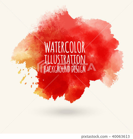 Abstract vector watercolor background. - Stock Illustration [40063613 ...