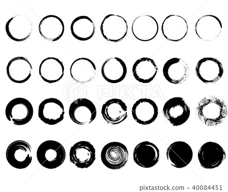 Brush ring material - Stock Illustration [40084451] - PIXTA