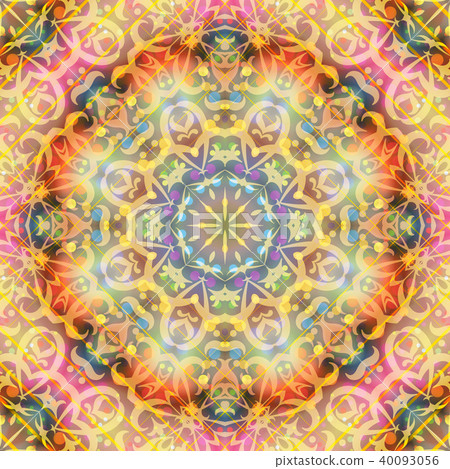 Abstract Seamless Color Background - Stock Illustration [40093056] - PIXTA