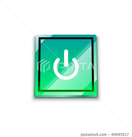 Start power button, ui icon design, on off symbol - Stock Illustration ...