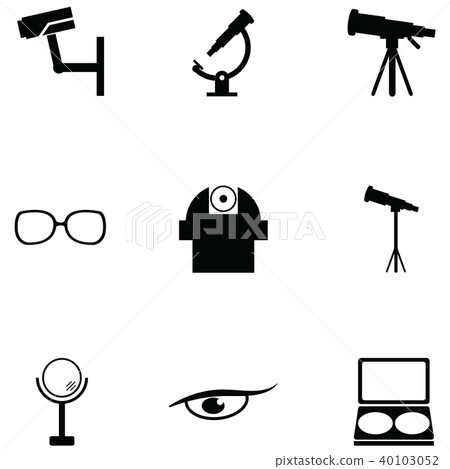 look icon set - Stock Illustration [40103052] - PIXTA