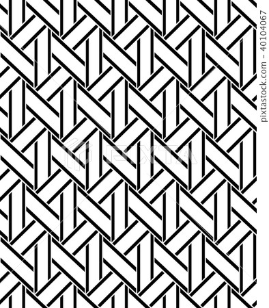 Abstract geometric pattern with stripes, lines. - Stock Illustration ...