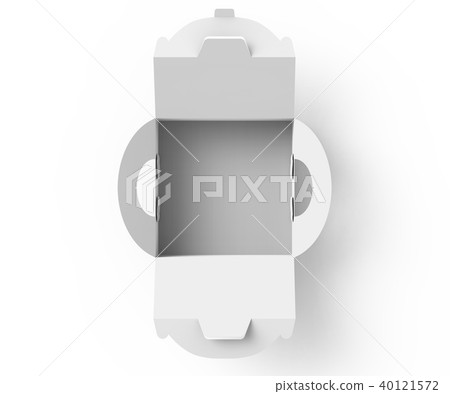 White box with handle - Stock Illustration [40121572] - PIXTA