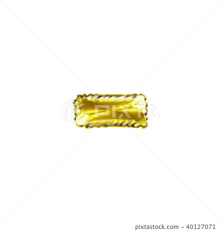 Gold style dash or hyphen line made of... - Stock Illustration ...