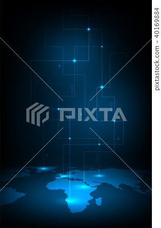 The future of modern digital. - Stock Illustration [40169884] - PIXTA
