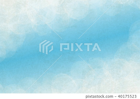 Sky grunge summer watercolor background - Stock Illustration [40175523 ...