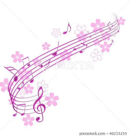 Music staff concert performance musical score - Stock Illustration ...