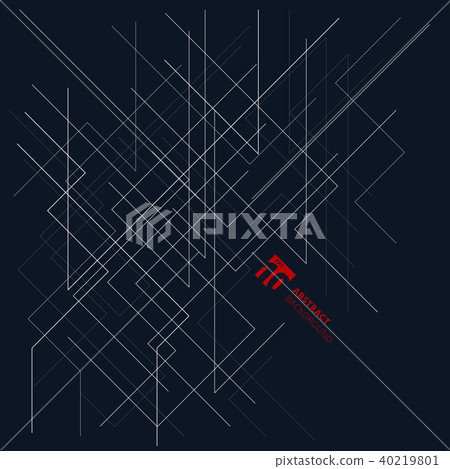 Abstract architecture lines dimensional structure - Stock Illustration ...