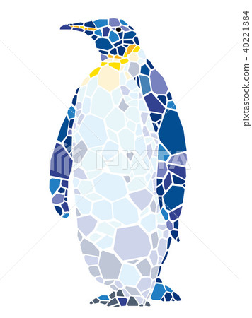 Mosaic Art Penguin - Stock Illustration [40221884] - PIXTA
