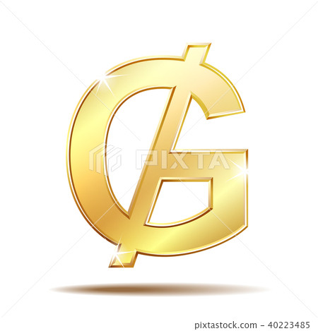 Paraguayan guarani currency symbol - Stock Illustration [40223485] - PIXTA