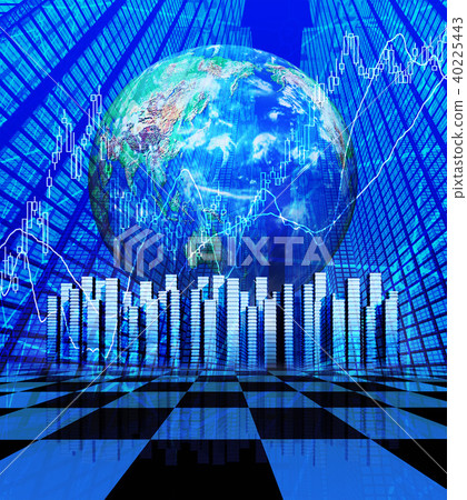 Global real estate investment and urban... - Stock Illustration ...