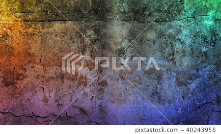 3D rendering of a multilayer color texture - Stock Illustration ...