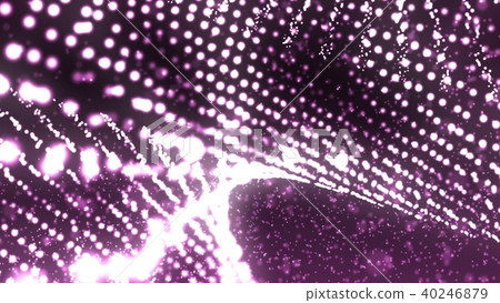 Background with nice abstract particles 3D... - Stock Illustration ...