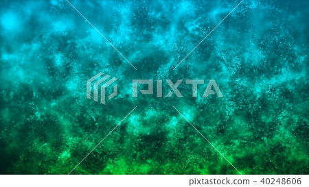 Background with nice abstract particles 3D... - Stock Illustration ...