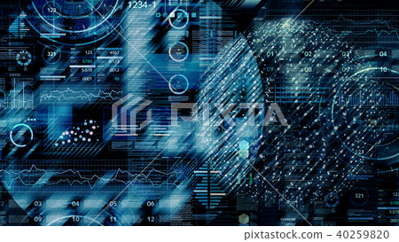 Cyber Graphics - Stock Illustration [40259820] - PIXTA