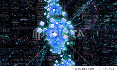 Cyber Graphics - Stock Illustration [40259895] - PIXTA
