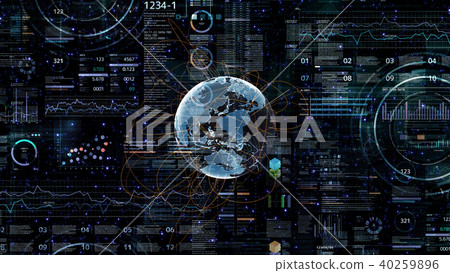 Cyber Graphics - Stock Illustration [40259896] - PIXTA