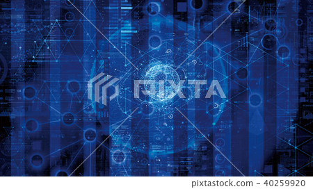 Cyber Graphics - Stock Illustration [40259920] - PIXTA