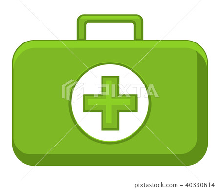Bright colorful first aid kit - Stock Illustration [40330614] - PIXTA