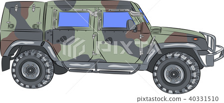 Vector. Armored car.-插圖素材 [40331510] - PIXTA圖庫