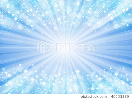 Blue color radiation background - Stock Illustration [40333389] - PIXTA
