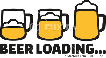 beer_loading_glasses_2c.eps - Stock Illustration [40368154] - PIXTA