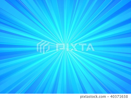 Blue radiation background - Stock Illustration [40371638] - PIXTA