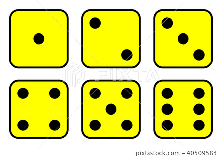 Dice - Stock Illustration [40509583] - PIXTA