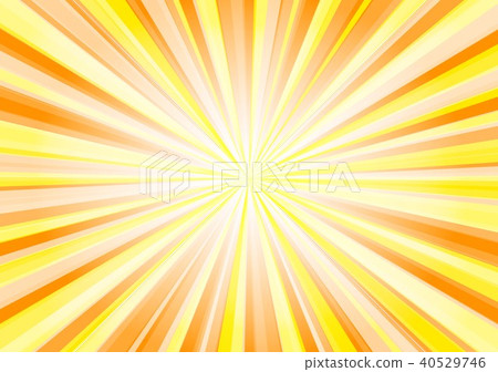 Yellow radiation background - Stock Illustration [40529746] - PIXTA