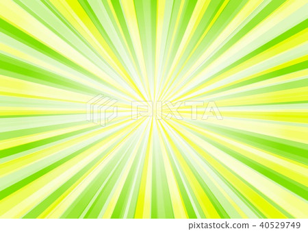 Green yellow radiation background - Stock Illustration [40529749] - PIXTA
