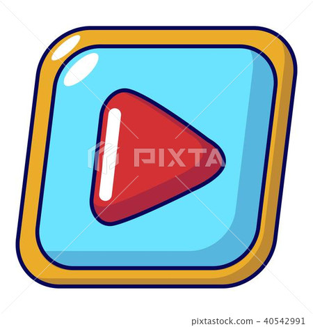 Video icon, cartoon style - Stock Illustration [40542991] - PIXTA