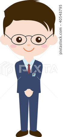 Person Occupation Uniform (Male) Banker - Stock Illustration [40548795 ...