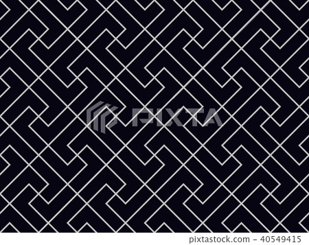 Abstract geometric pattern with stripes, lines. - Stock Illustration ...
