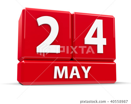 Cubes 24th May - Stock Illustration [40558987] - PIXTA