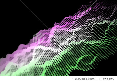Music abstract background color. Sound waves with - Stock Illustration ...