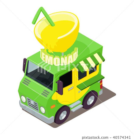 Lemonade machine icon, isometric style - Stock Illustration [40574341 ...
