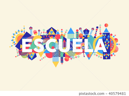School education quote in spanish language - Stock Illustration ...
