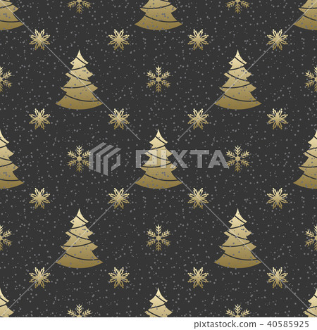 Seamless a festive pattern - Stock Illustration [40585925] - PIXTA