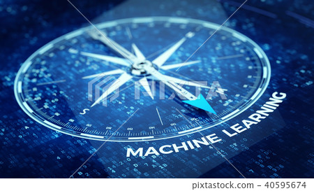 Machine learning concept - Stock Illustration [40595674] - PIXTA