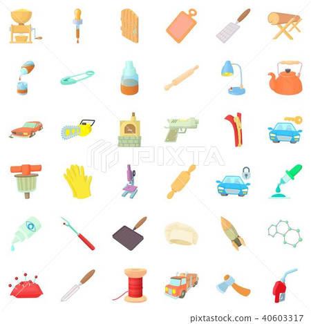 Dexterity icons set, cartoon style - Stock Illustration [40603317] - PIXTA