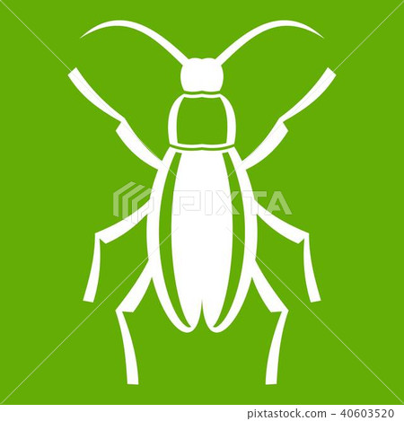 Beetle bug icon green - Stock Illustration [40603520] - PIXTA